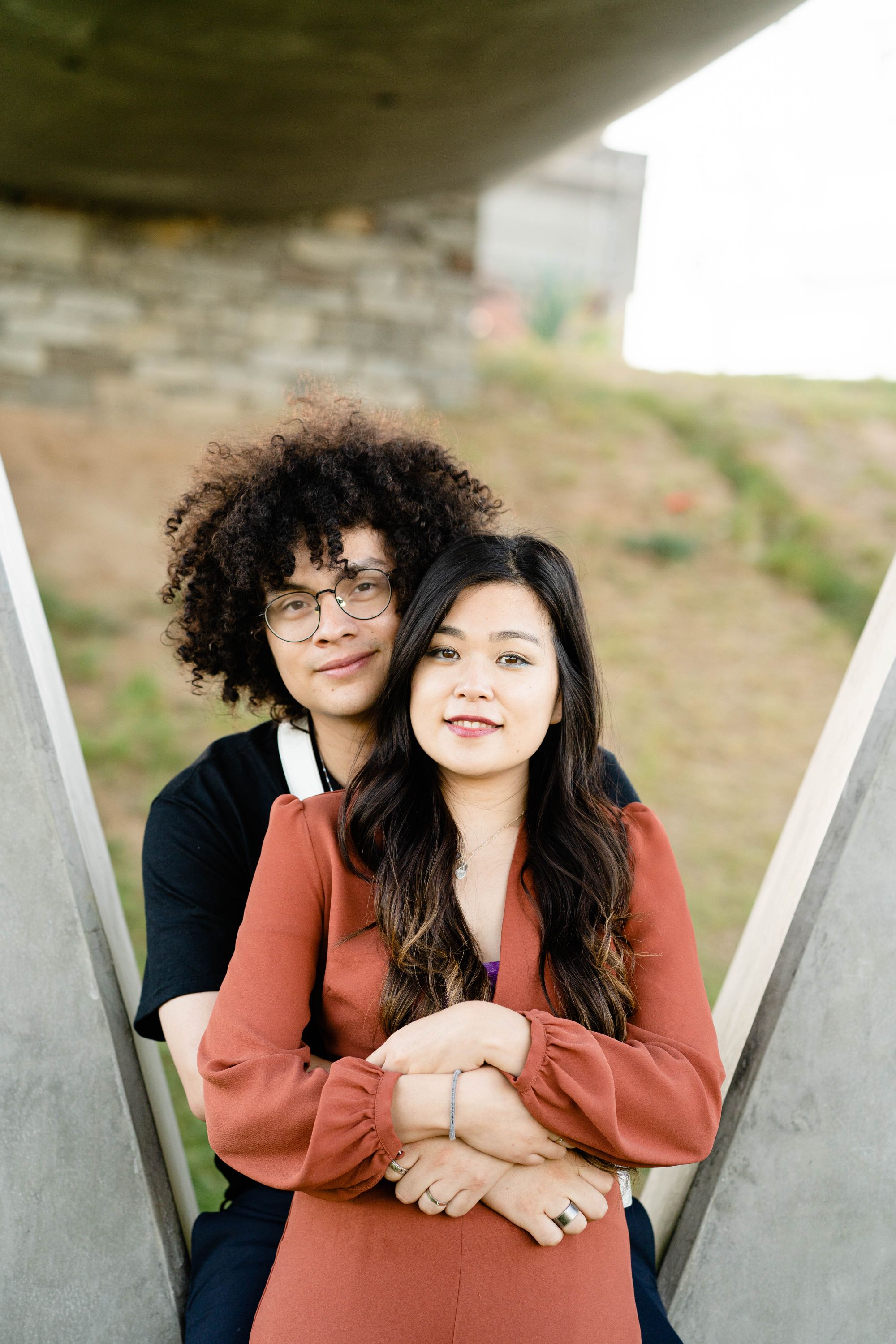 Los Angeles State Historic Park Engagement - Akiko Liu Photos